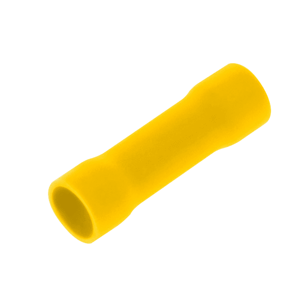 Unicrimp QYB Yellow Butt Connector Terminal PK100
