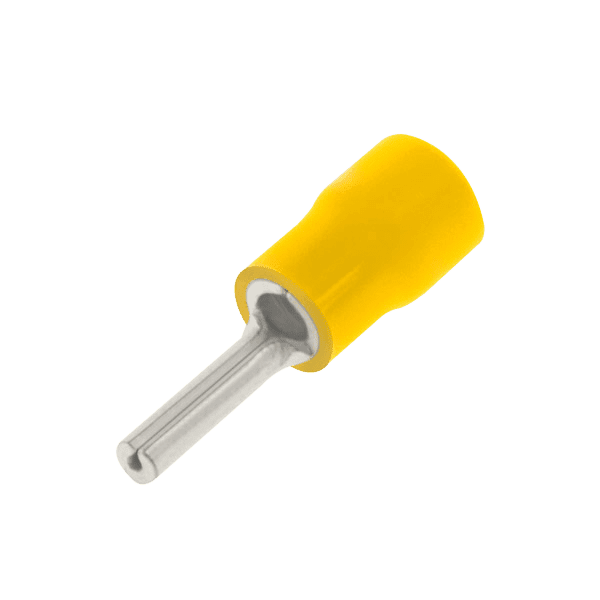 Unicrimp QYP14 14mm Yellow Pin Terminal PK100
