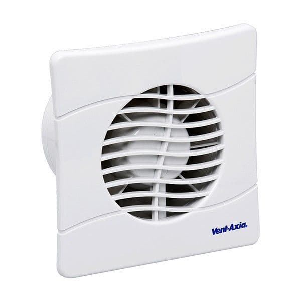 Vent-Axia 436532A Extractor Fan with Backdraught Shutters and Timer ...