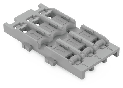 WAGO 221-2533 Mounting Carrier For 3-Way Inline Splicing Connector Snap ...
