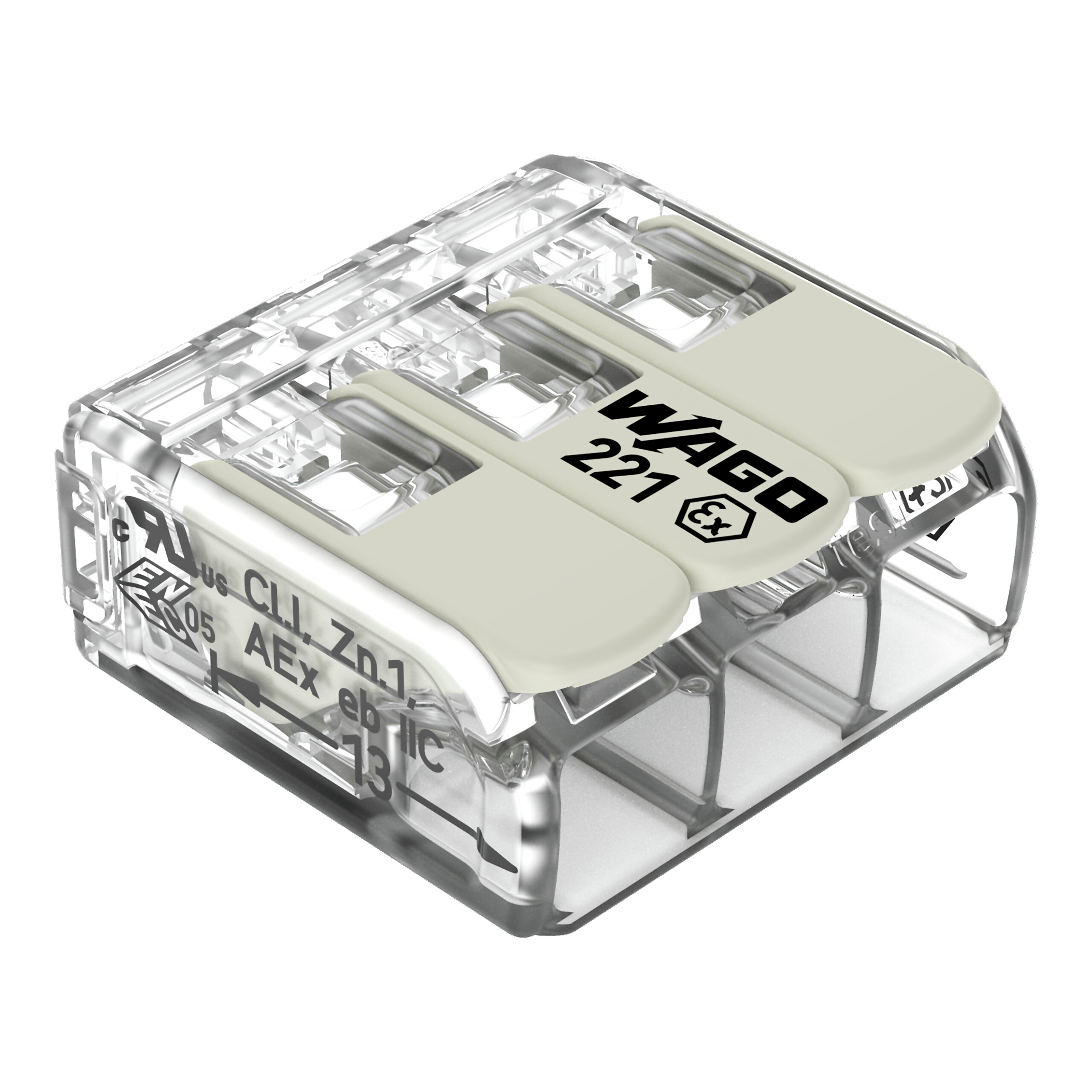 WAGO 221-683 3-Ways 24AWG To 12AWG Pluggable Terminal Block 6mm 32A ...