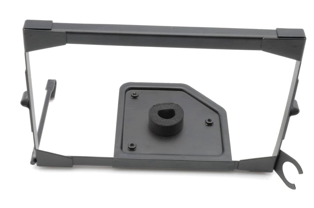 Battery retaining frame for carburettor models