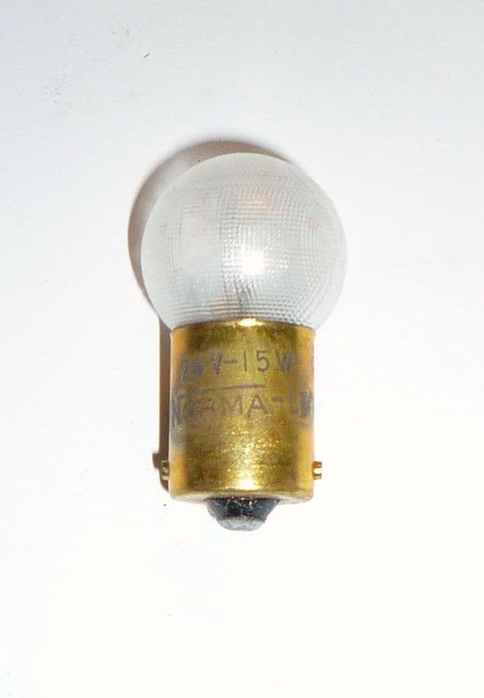 Bulb 12V 15W Ba15s for indicator brake light etc