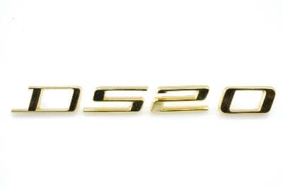 DS20 boot badge - set of 4 individual characters