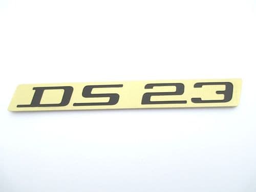 DS23 boot badge