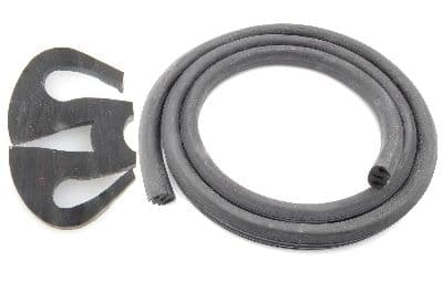 Front windscreen rubber black