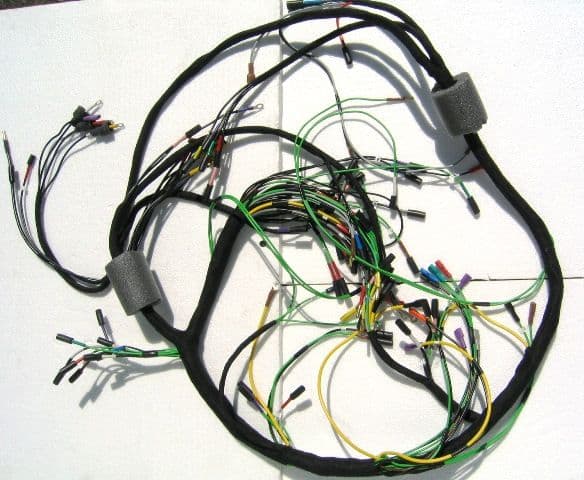 Main wiring loom for left hand drive Citroen DS and ID models