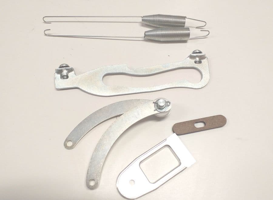 Rear door check mechanism complete 69