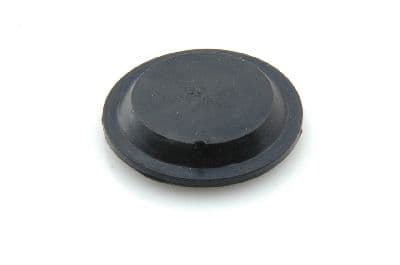 Round plug for doors - to close holes for window adjusters