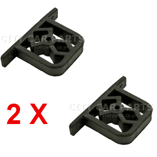 2 X Bmw E46 Exhaust Rubber Mount Hanger Bracket For Rear Silencer ...