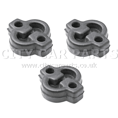 3 X Bedford Rascal 1 0 Models 1986 To 1993 Exhaust Rubber Centre Mount