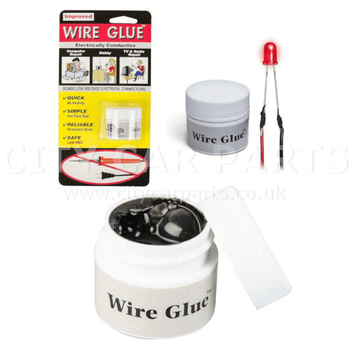 Conductive Wire Glue/Paint NO Soldering Iron/Gun Solder WIRE GLUE