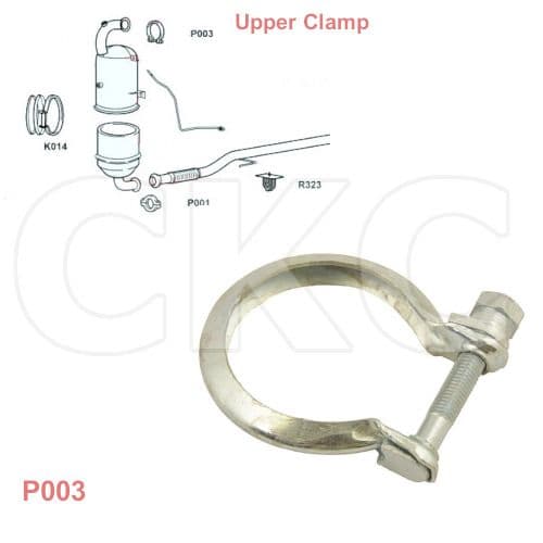 For Citroen C3 Models A51 1 6 Hatchback Front Upper CAT Section Exhaust ...