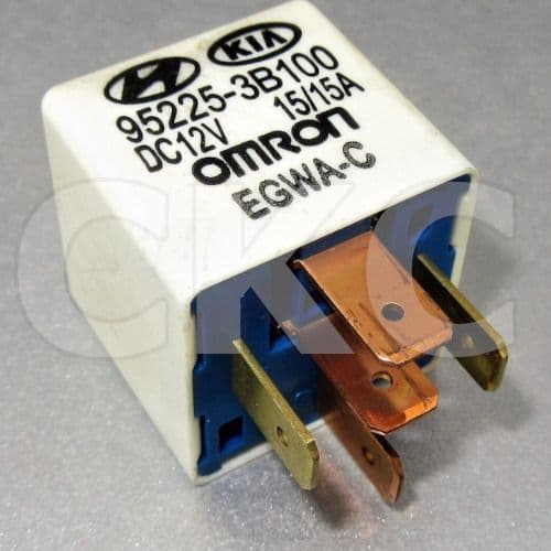 Genuine Kia & Hyundai White Relay Assy-Power Omron 95225-3B100 DC12V 15 ...