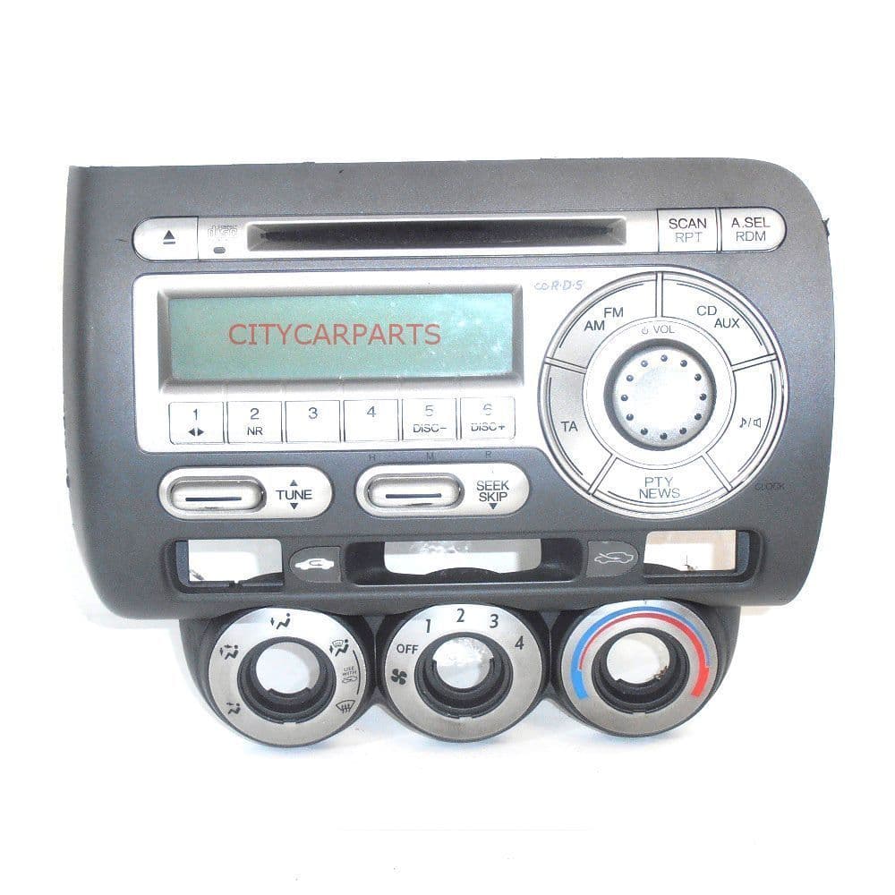 HONDA JAZZ MODELS FROM 2005 TO 2008 CD PLAYER RADIO STEREO 39100-SAA ...
