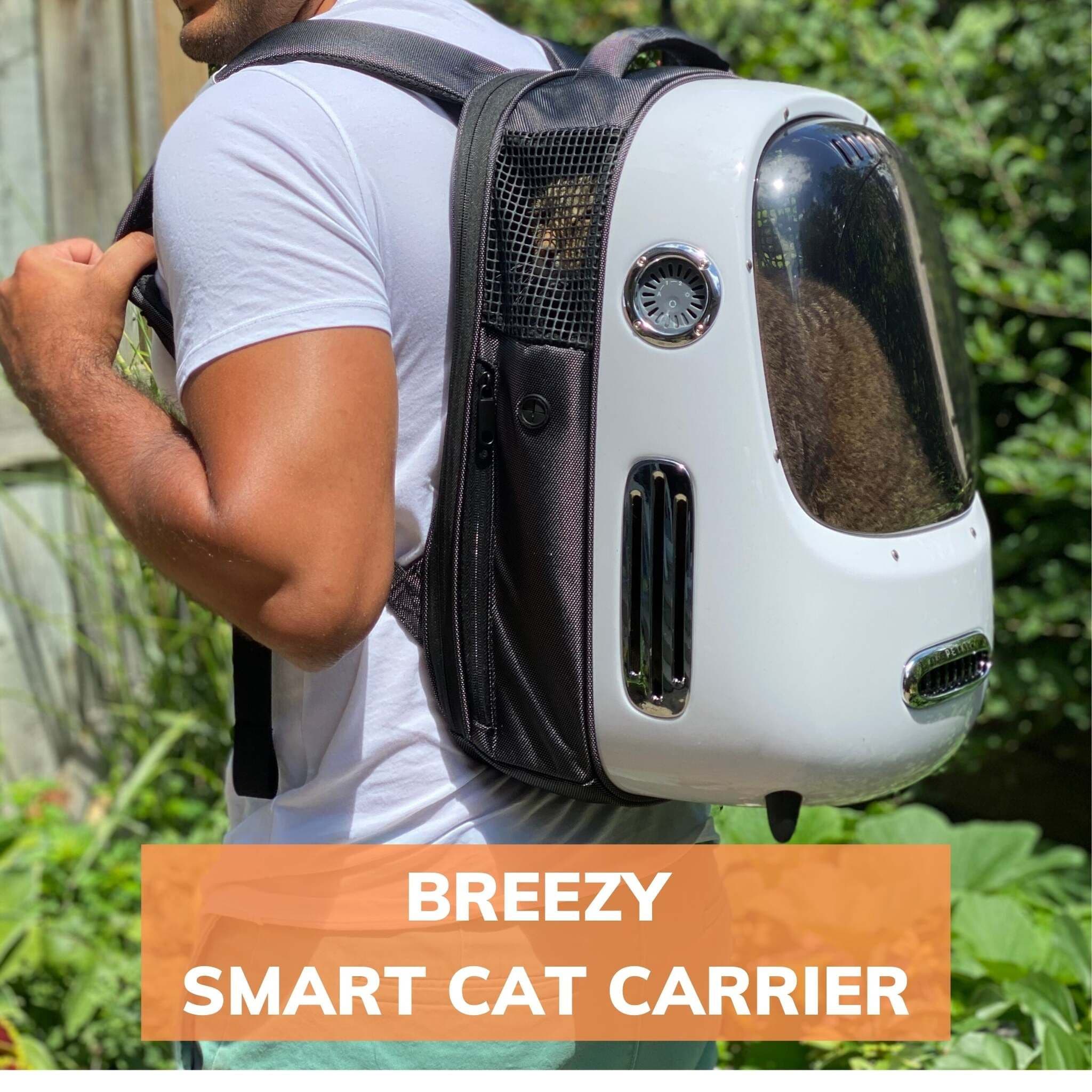 Instachew PETKIT BREEZY Pet Carrier Built-in fan and light
