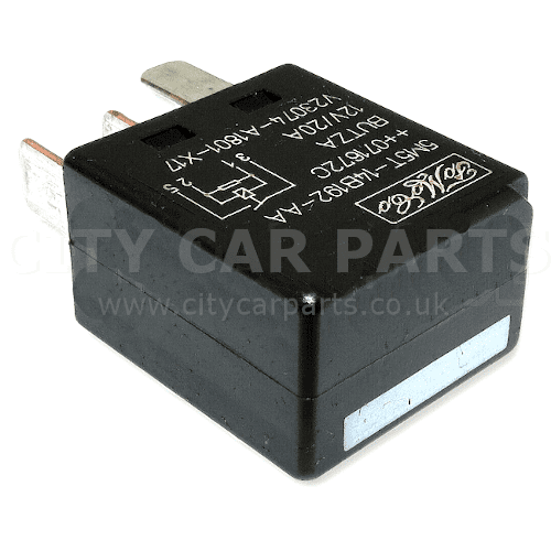 Land Rover Ford Multi-Use Black Relay 12V 20A TYCO 5M5T-14B192-AA has 4 ...