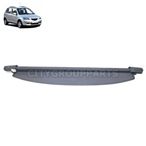 MAZDA 2 MODELS MK1 2002 TO 2007 REAR LOAD PARCEL SHELF BOOT COVER ...