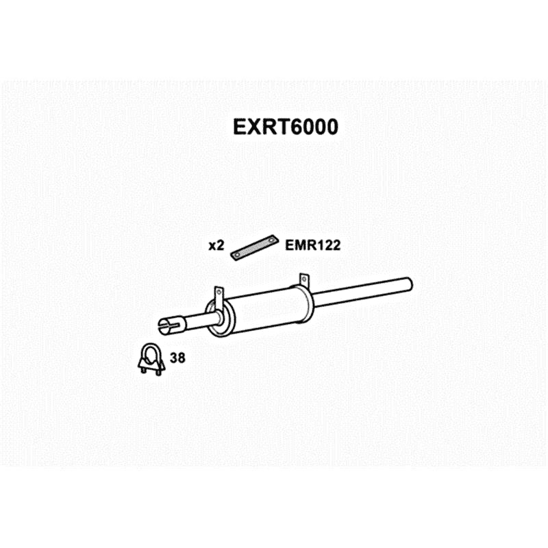 RELIANT ROBIN MODELS 1992 TO 2002 EXHAUST SILENCER REAR BACK BOX TAIL ...