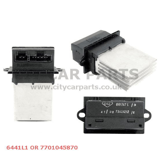 RENAULT MEGANE SCENIC MASTER HEATER BLOWER RESISTOR 7701045870