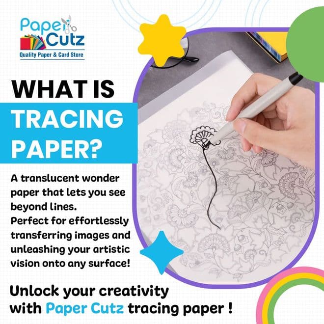 A2 Paper 92gsm Tracing Translucent Calligraphy Drawing Trace