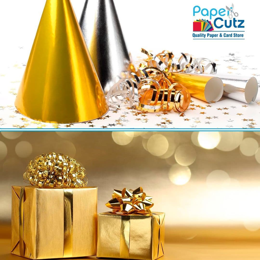 A2 Silver Mirror Card Shiny Crafts Reflective