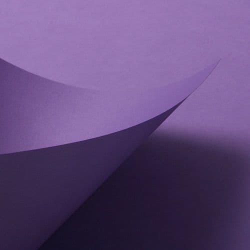 A4 Deep Lilac Coloured Paper 80GSM - 50 Sheets