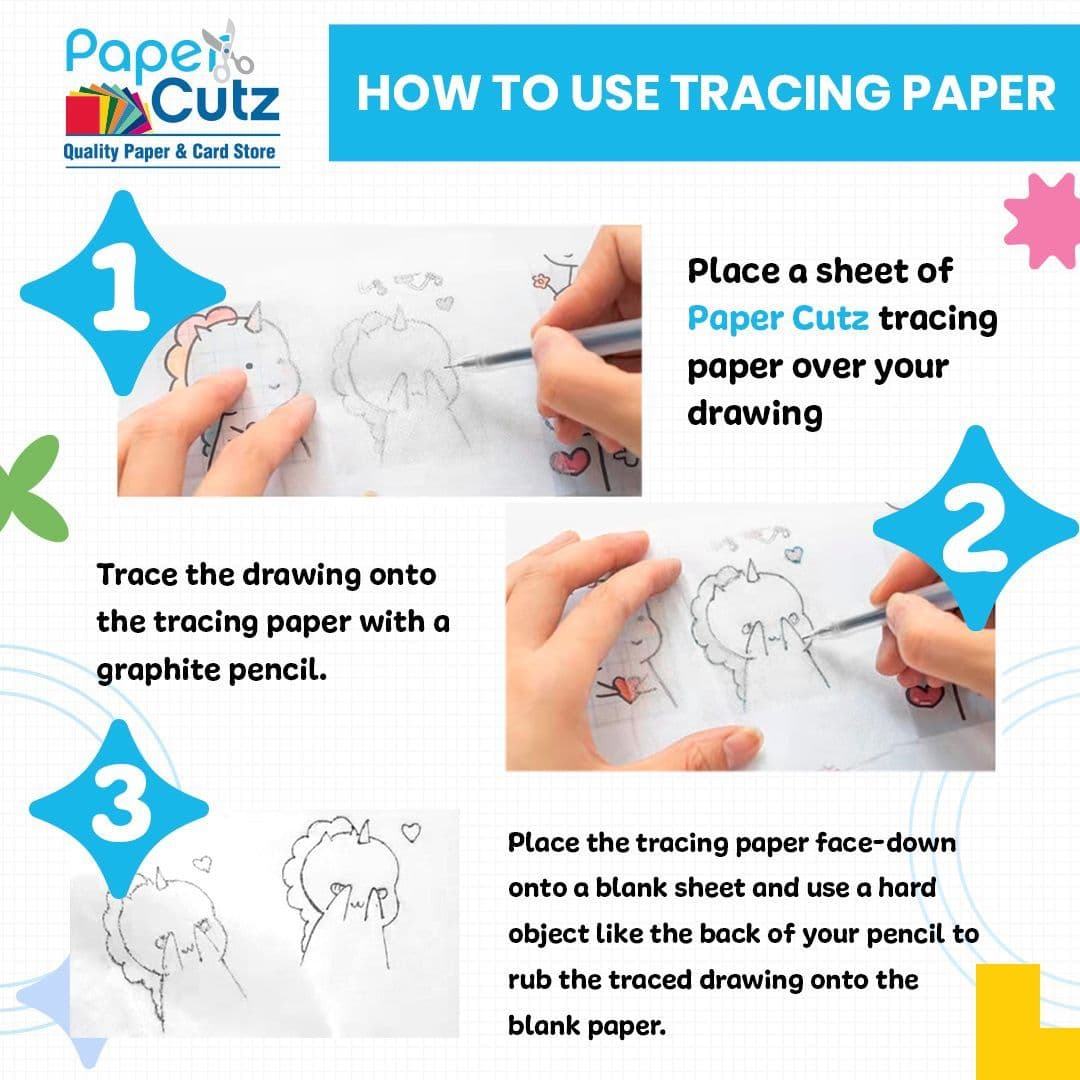 A4 Paper 112gsm Tracing Translucent Calligraphy Drawing Trace