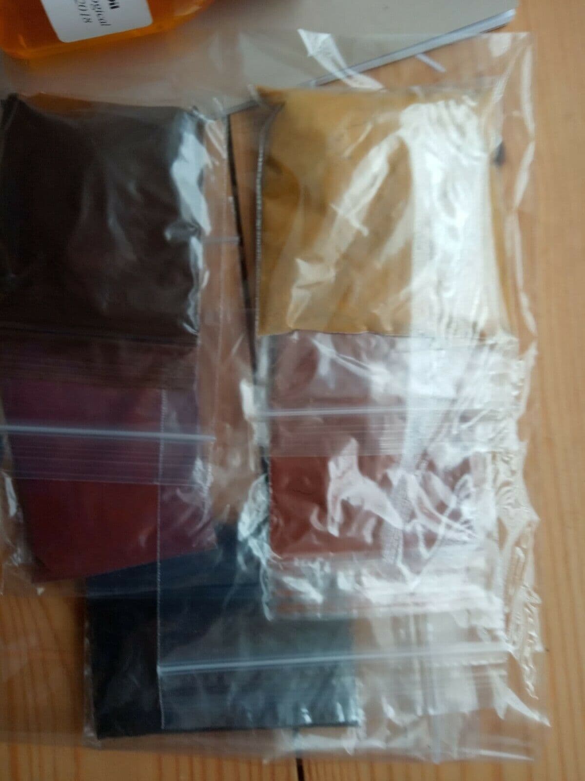 VARNISH COLOURING KIT 5 PIGMENTS BOOK AND LINSEED OIL FOR LUTHIER ...