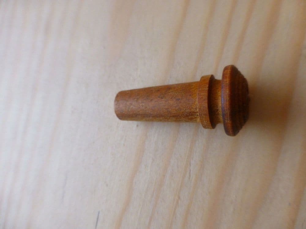 VIOLIN END PIN PERNAMBUCO FULL SIZE 4/4 IMPROVE YOUR SOUND UK SELLER