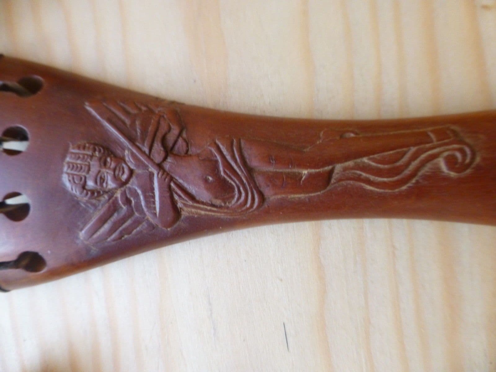 VIOLIN FITTINGS LUXURIOUSLY CARVED PEGS TAILPIECE CHIN REST END PIN