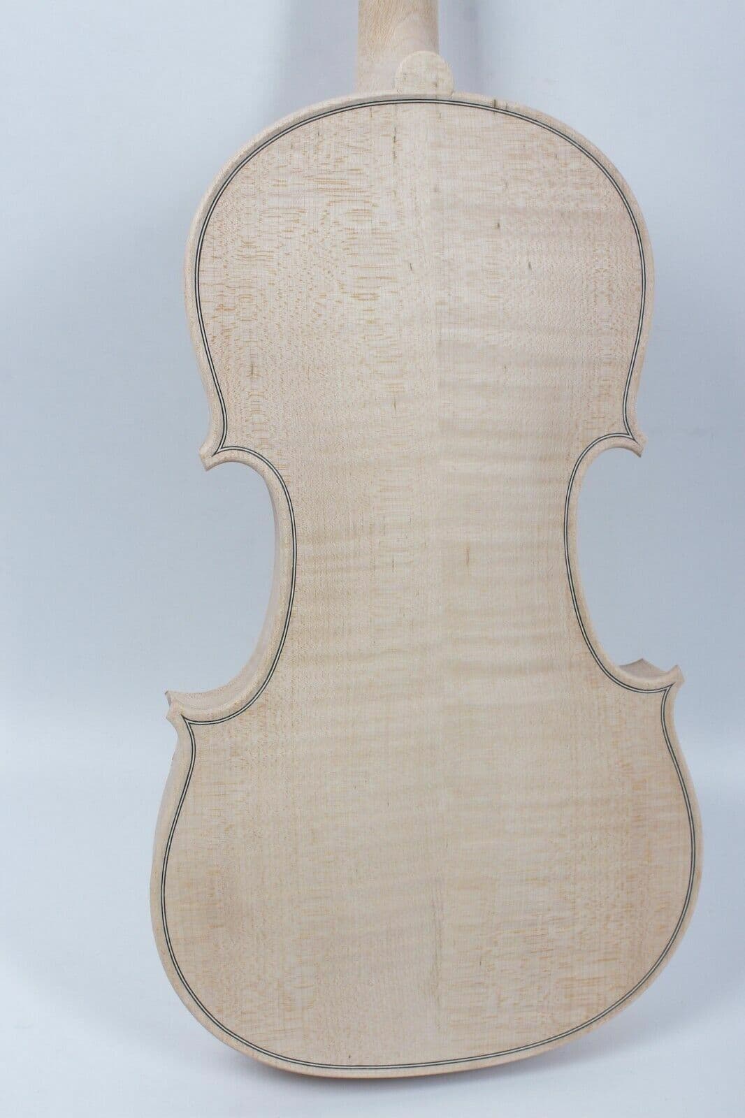 VIOLIN MAKING KIT GOLD LEVEL ALL PARTS INCLUDED HAND-MADE FLAMED MAPLE