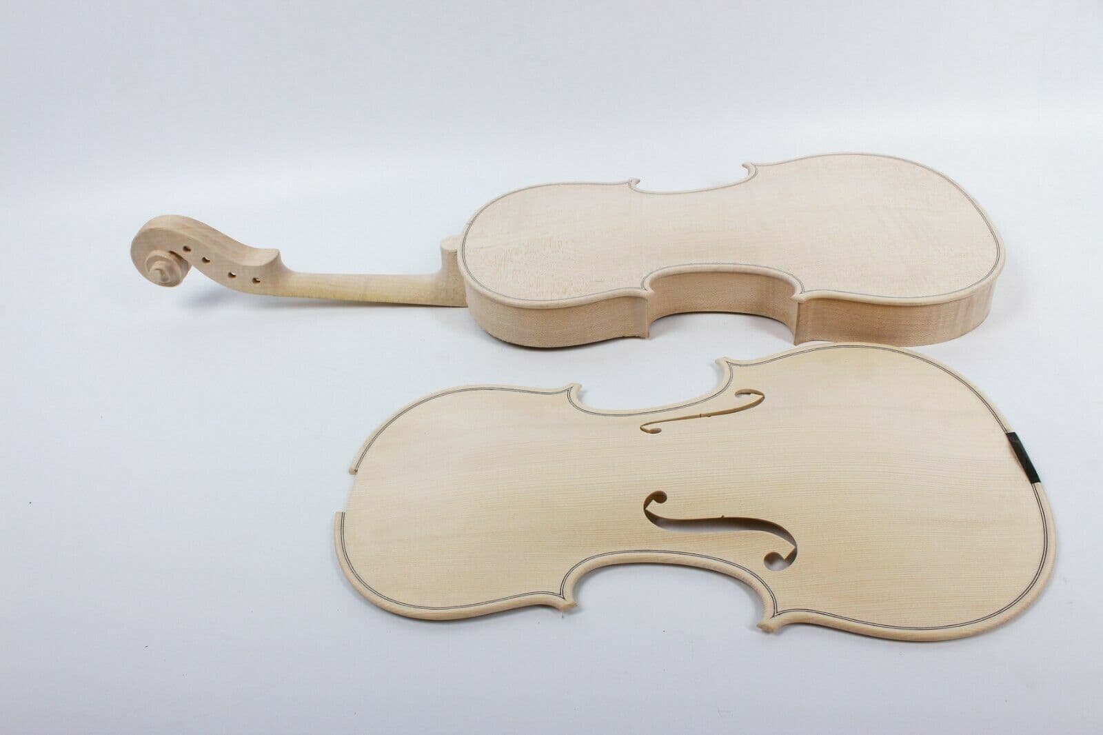 VIOLIN MAKING KIT HAND-MADE PLATINUM LEVEL ALL PARTS INCLUDED - EVEN TOOLS