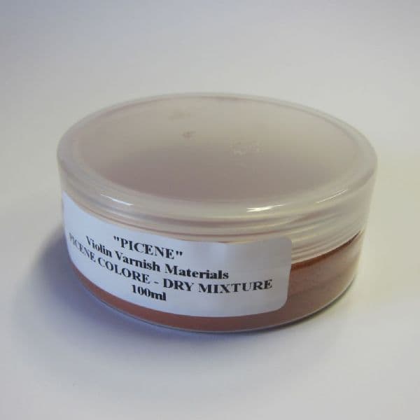 VIOLIN VARNISH COLOUR POWDER DRY MIXTURE PICENE COLORE 40ML LUTHIER