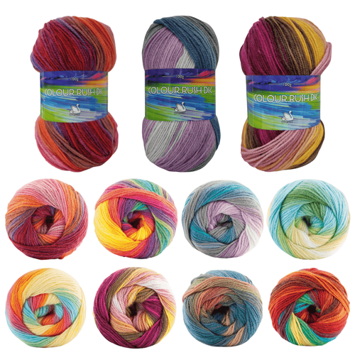Cygnet Colour Rush DK 100g
