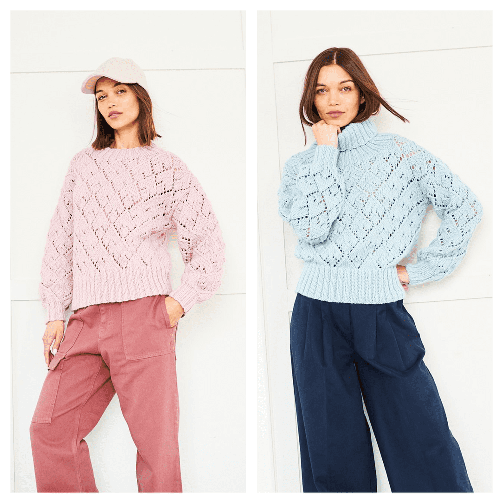 Stylecraft Softie Chunky Tops Pattern 10106