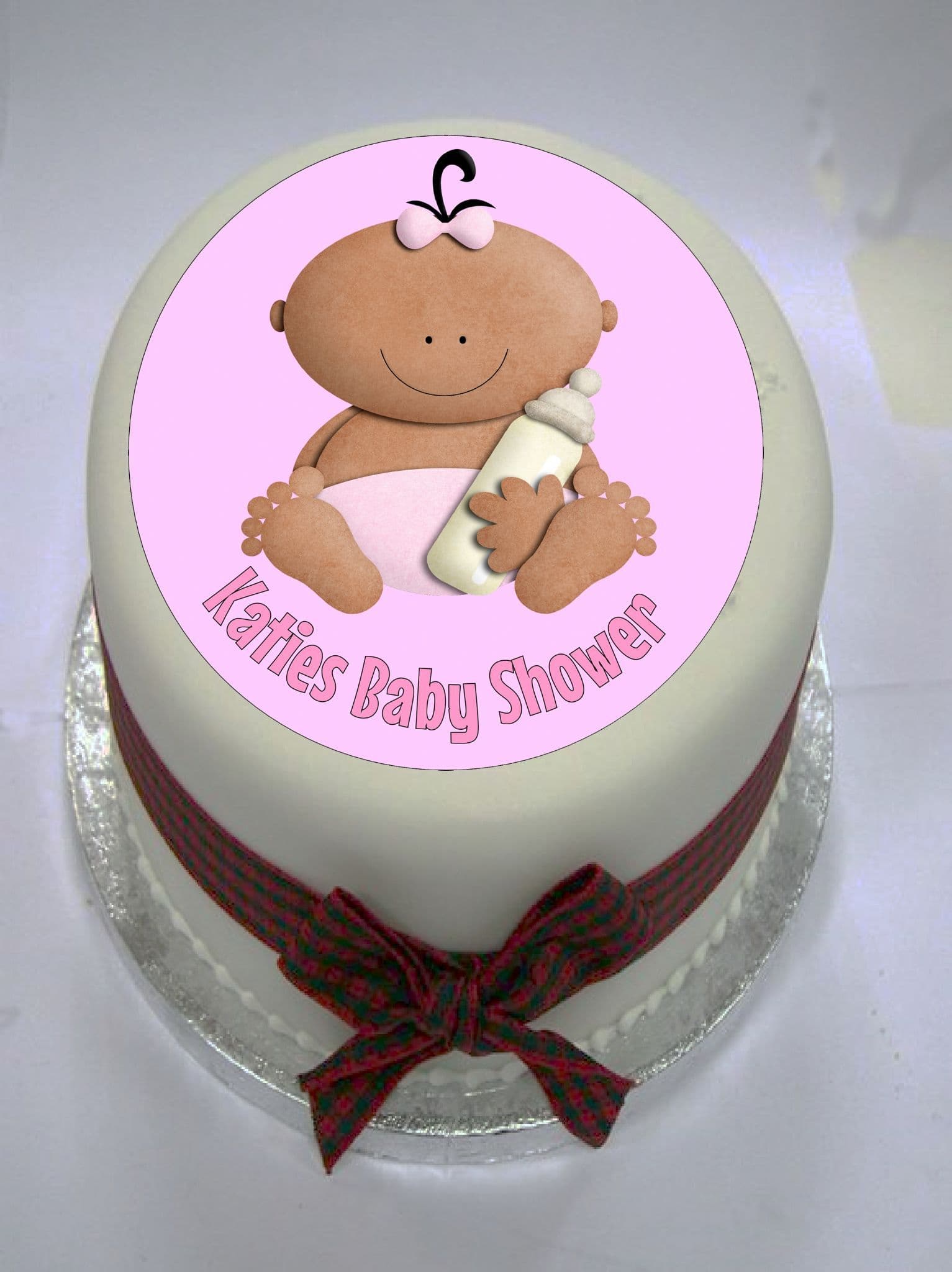 Baby Girl Edible Cake Topper