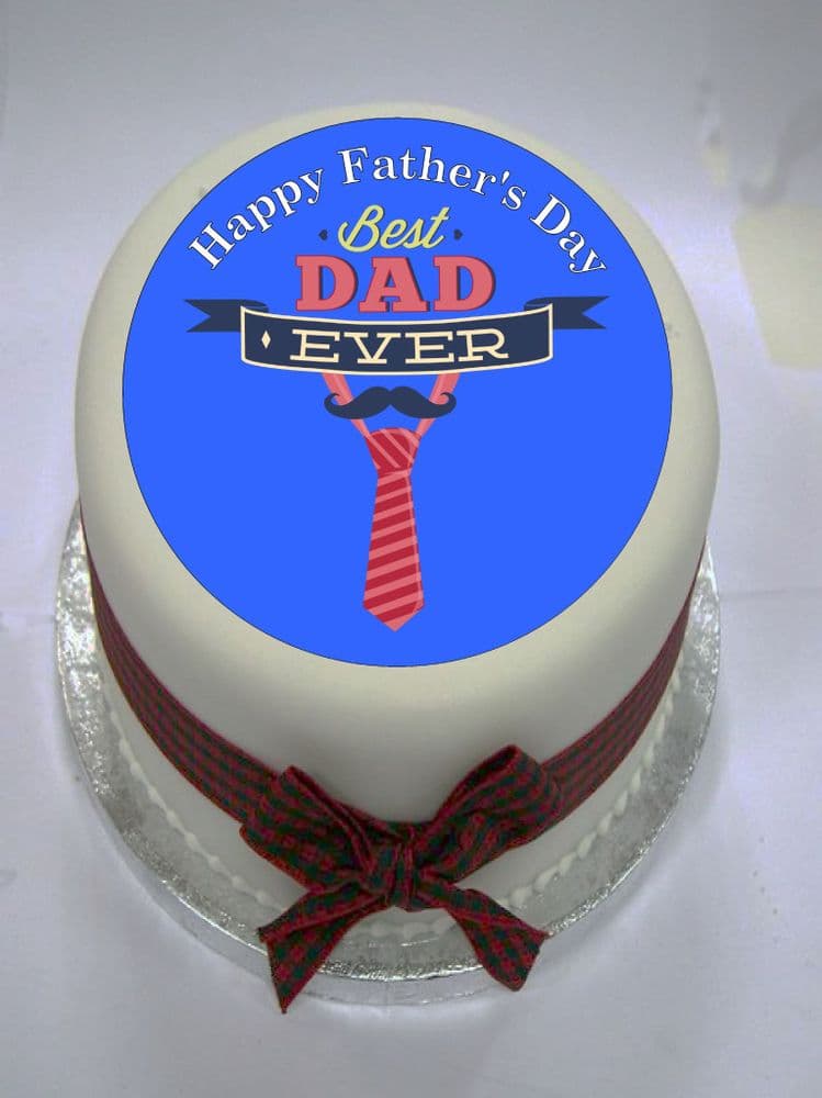 Father s Day Edible Cake Topper Option 2 Edible Cake Topper