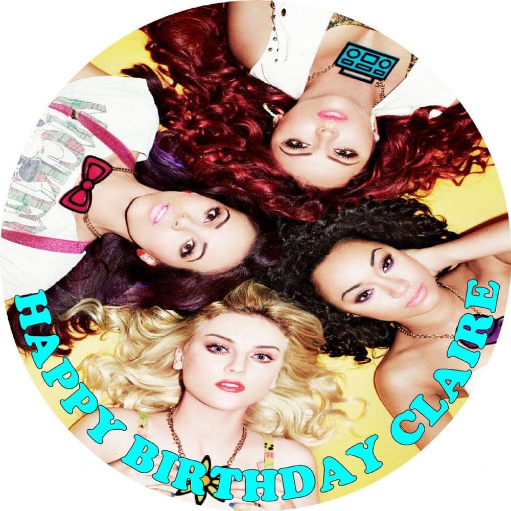 Little Mix Edible Cake Topper