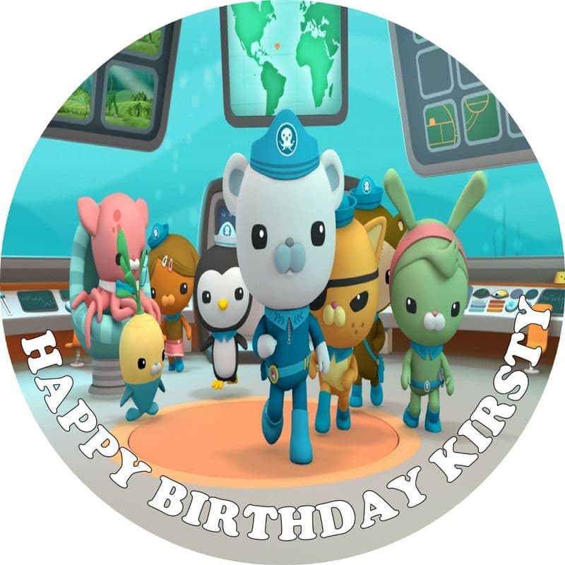 Octonauts Edible Cake Topper