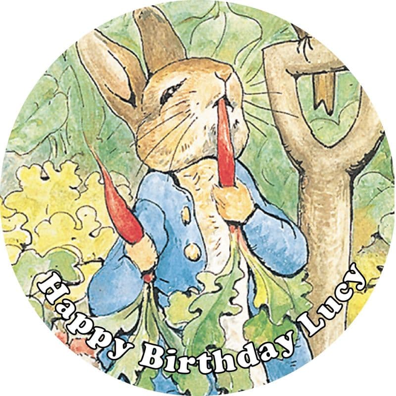 Peter Rabbit Classic Edible Cake Topper