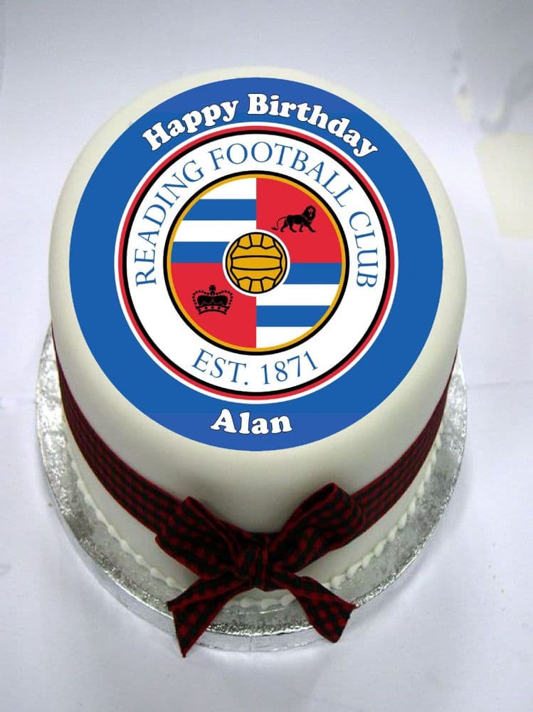 Reading FC Edible Cake Topper