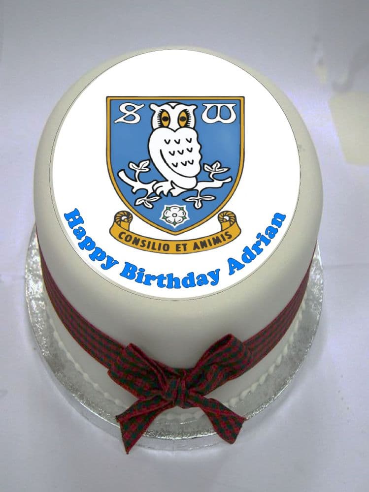 Sheffield Wednesday Edible Cake Topper