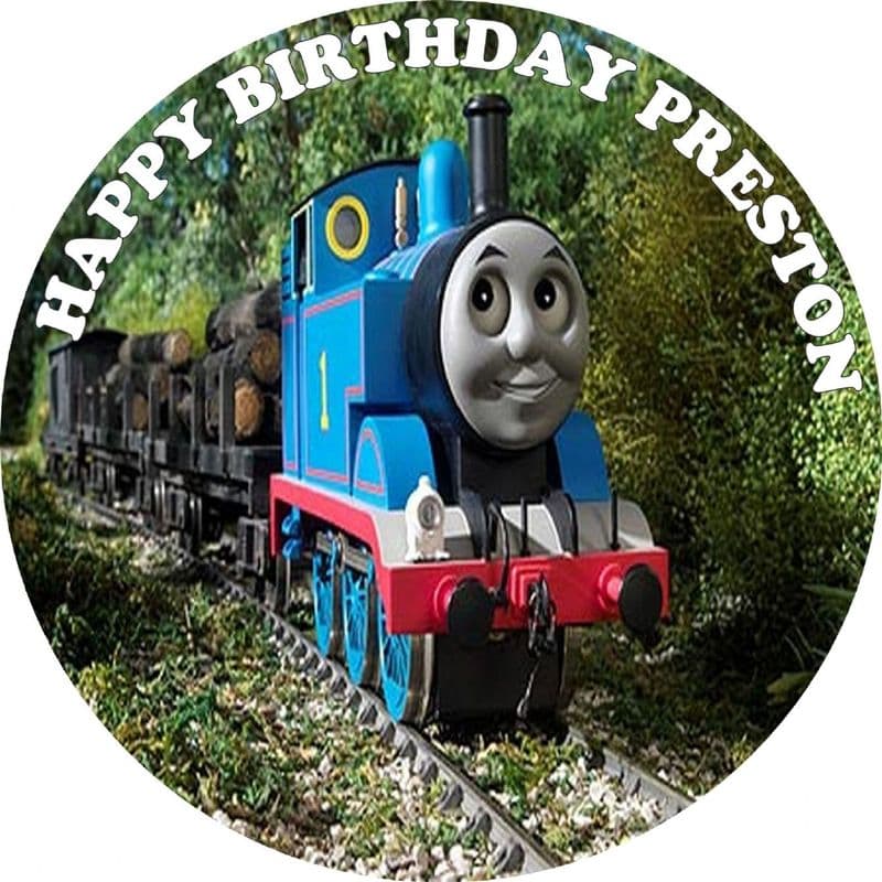 Thomas the Tank Engine Edible Cake Topper