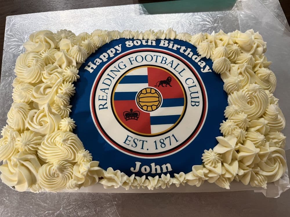 Reading FC Edible Cake Topper