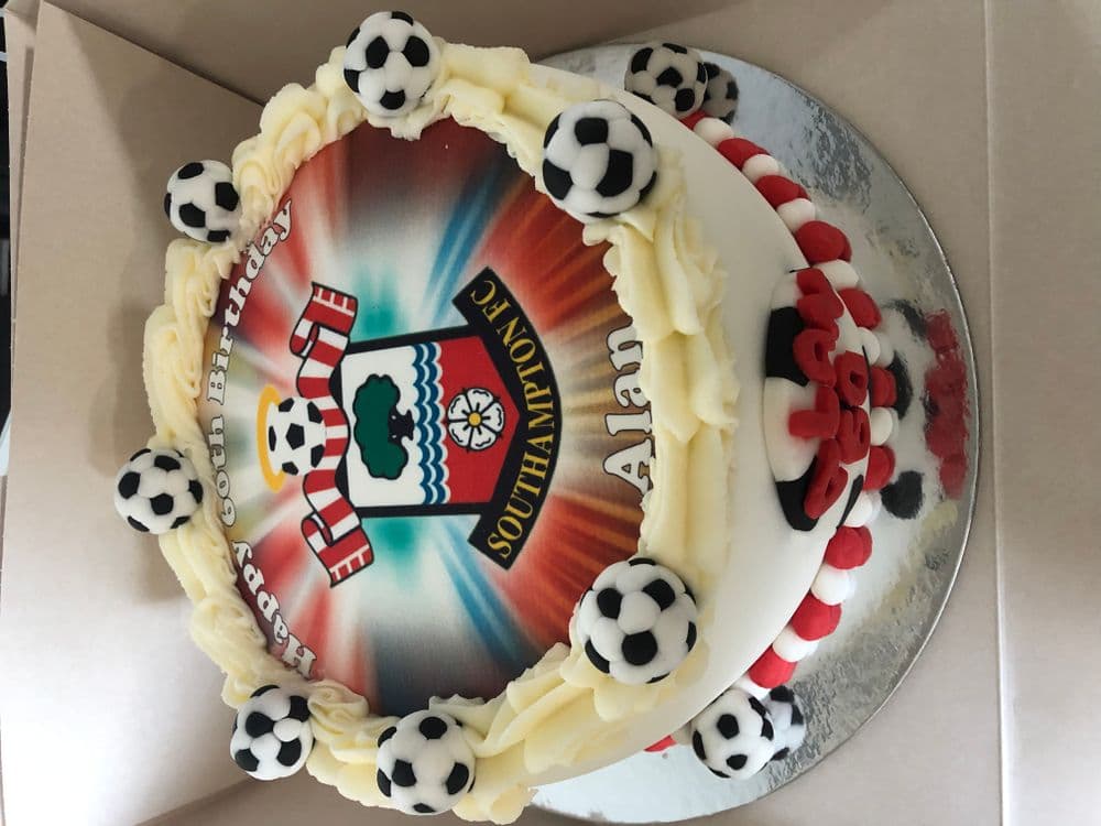 Southampton FC Edible Cake Topper