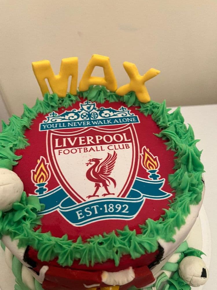 Liverpool Edible Cake Topper