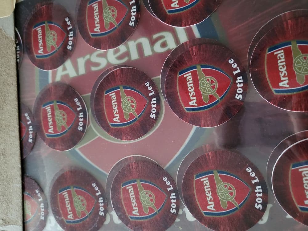 Arsenal Edible Cake Topper