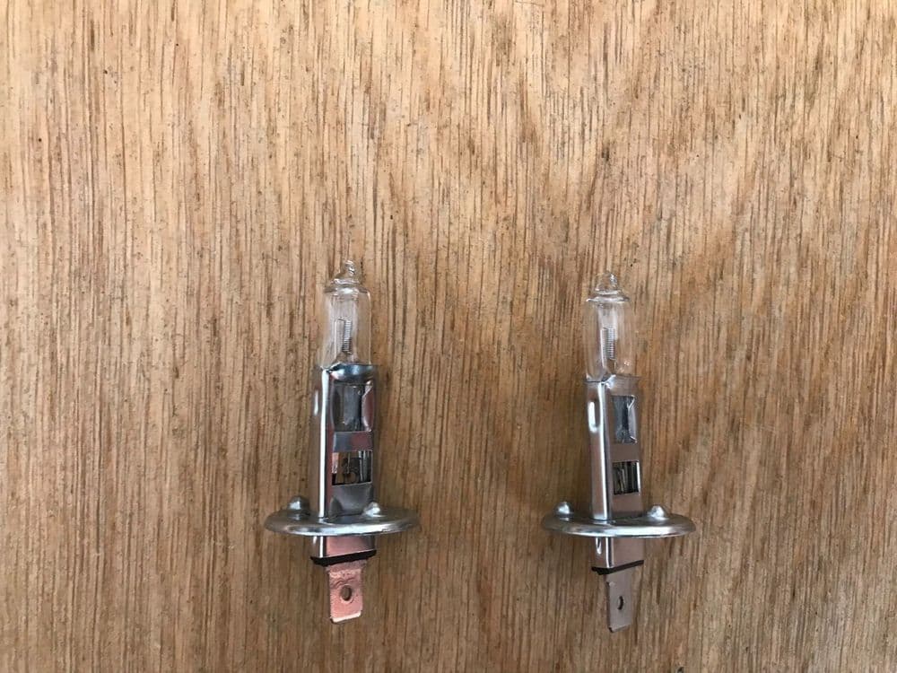 H1 HALOGEN HEADLAMP BULB 55W 12V 448 X 2