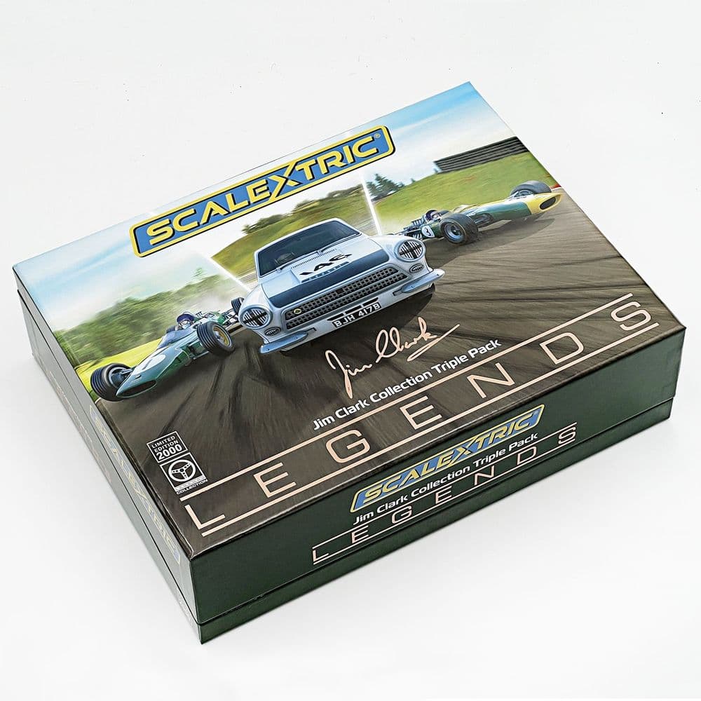 Scalextric C4395A Jim Clark Collection Triple Pack
